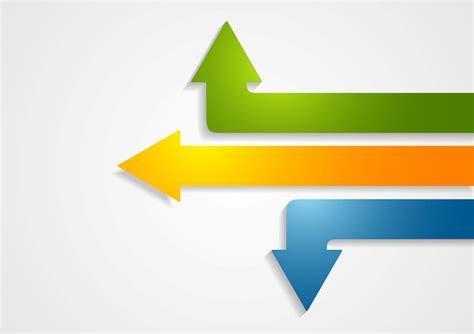 Корпоративный фон с стрелками Премиум вектор