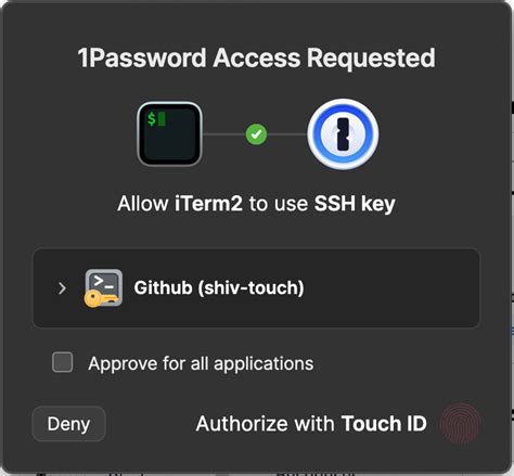 Xcode How To Accept Touch Id On Macos Without Triggering A Prompt Stack Overflow