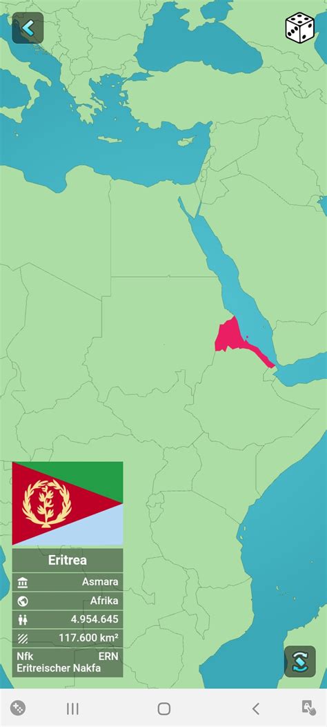 This Flag Guessing Game Uses The Flag Of Eritrea With A Grey Stripe Is