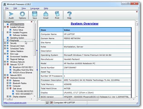 WinAudit 3 1 Free Download Software Reviews Downloads News Free Trials Freeware And Full