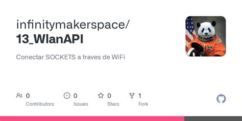 Github Infinitymakerspace Wlanapi Conectar Sockets A Traves De Wifi