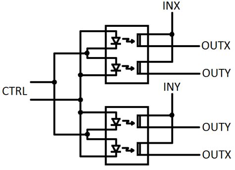 Mosfet Creating DPDT Solid State Relay With FETs Electrical Engineering Stack Exchange
