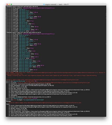 building material package in dev and release error ts5055 · issue 12882