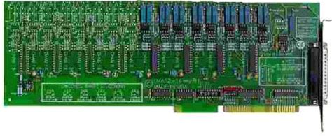 DA12-8 and DA12-16 ISA Eight and Sixteen Output 12-bit Analog Output ...