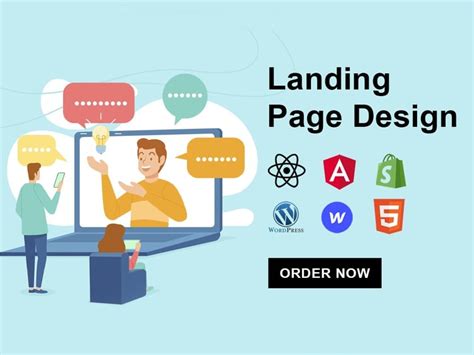 Landingpage In Html React Angular Wordpress Shopify Webflow Wix