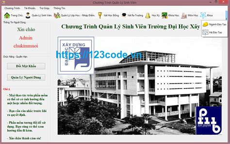 Share code phần mềm quản lý sinh viên c sql có báo cáo Đồ án môn CSDL