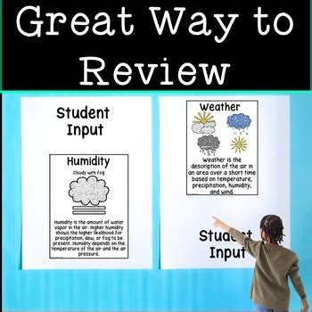 Weather Anchor Charts Science Nd Rd By Wanderful Learner TPT