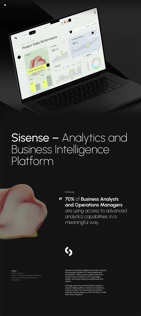 Sisense Ai Assistant Saas And Ux Ui Dashboard Design Behance