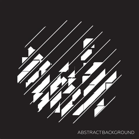 Premium Vector Geometric Abstract Design Elements