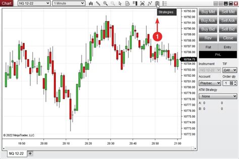 How To Add A Strategy In NinjaTrader Control Center Chart Methods