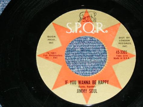 Jimmy Soul If You Wanna Be Happy 1963 Us America Original Used 7