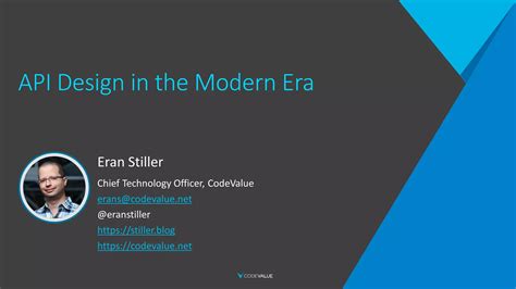 Api Design In The Modern Era Architecture Next 2020 Pdf Web Development Internet