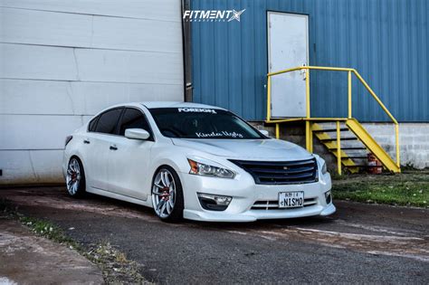 2014 Nissan Altima S With 19x95 Esr Sr08 And Nankang 215x35 On