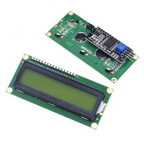 Jual Lcd Character 16x2 1602 Green Blue Backlight Aifrobotic Shopee Indonesia