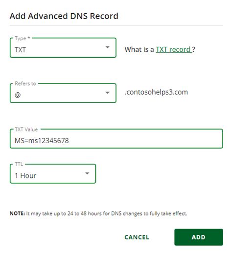 Connect Your Dns Records At Network Solutions To Microsoft 365 Microsoft 365 Admin Microsoft