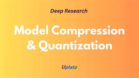 A Technical Analysis Of Model Compression And Quantization Techniques
