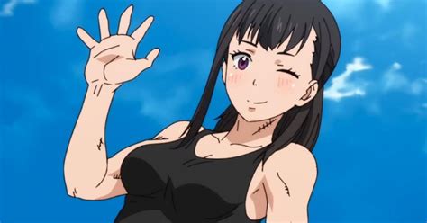 Fire Force Cosplay Muscles Up With Maki