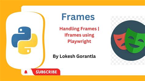 Python Playwright Beginner 2023 Part 12 Handle Frames Iframes In