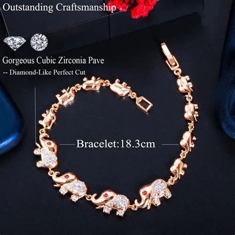 Gold Elephant Bracelet Jewelry Universe Jewelry Making