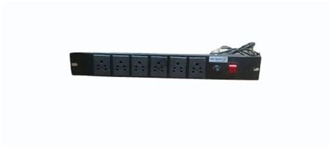 3 Pin Pdu 6 Socket 5amp Black At Best Price In New Delhi Id 2853270176891