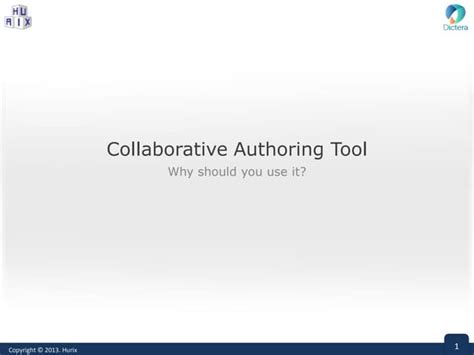 collaborative authoring ppt