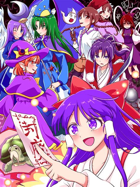 Hakurei Reimu Kirisame Marisa Mima Hakurei Reimu Kirisame Marisa