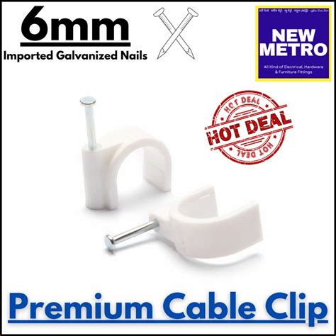 6mm Cable Clip At Rs 1410pouch Cable Clip Wire Clip In Sonipat Id 2849885042091