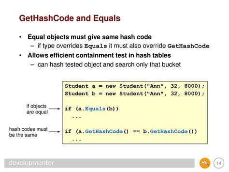 16 equals equals programming c © 2003 developmentor inc 12 1 ppt