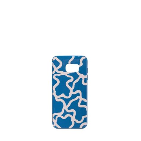 Funda De M Vil Samsung Galaxy S Edge Kaos En Color Azul Y Rosa Tous