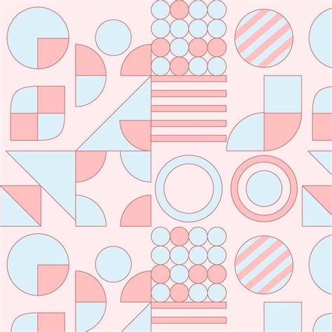 Free Vector Hand Drawn Colour Blocked Pattern Illustration