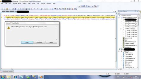 Vbnet Webapp เกิด Error Microsoft Jscript Runtime Error Object
