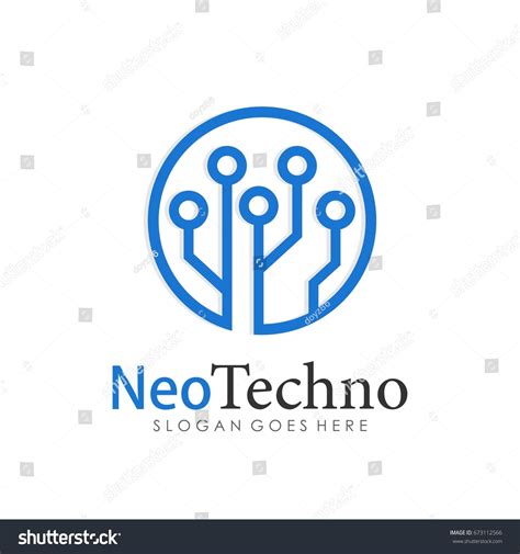 Technology Computer Data Related Template Logo Stock Vector Royalty Free Shutterstock