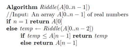 Get Answer Trace The Stack Of This Recursive Algorithm Using Input