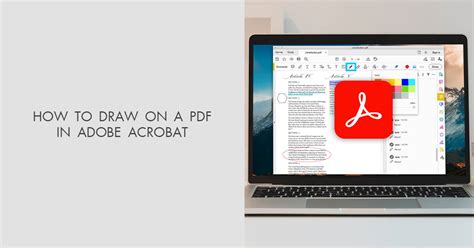 How To Draw On A PDF In Adobe Acrobat Step By Step Tutorial