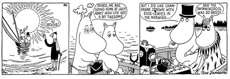 Tove Jansson • Moomincomicmoominontherivierastrip 85 •