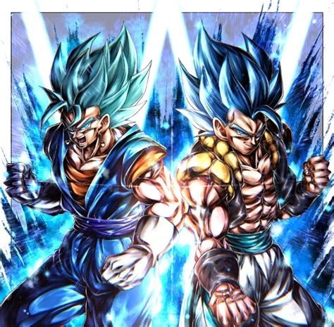 Gogeta And Vegito By Xalice On Twitter Dragon Ball Z Iphone Wallpaper