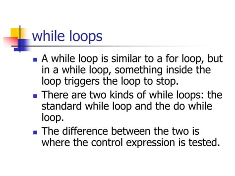 Loops Do While Arduino Programming Robotics Ppt