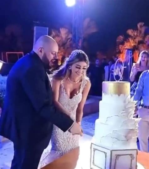 ميار الغيطى تحتفل بزفافها على شريف العلمى فيديو وصور اليوم السابع