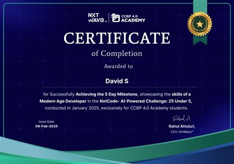 Nxtcode Coding Debugging Challengecompleted Nxtcode Nxtwave Ccbp David S