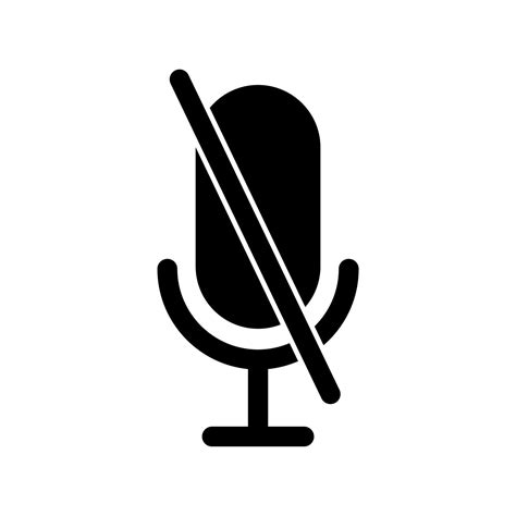 Muted Microphone Icon 12791174 Vector Art At Vecteezy