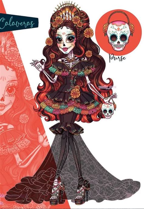 Monster High Oc Outfits Ideas Halloween Outfit Ideas Drawing Dia De