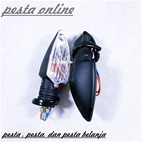 Jual Lampu Sen Vixion Baru Flash Variasi Motor PNP Shopee Indonesia