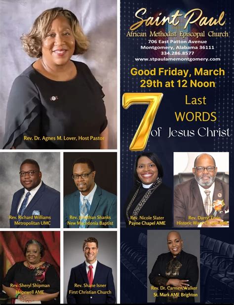 Come Hear These Dynamic 7 Saint Paul Ame Montgomery Al