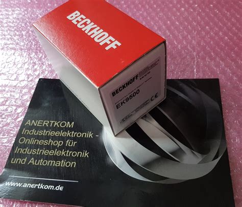 Beckhoff Ek9500 Ethernet Ip Buskoppler Andre Ertel Anertkom Industrieelektronik Und Automation