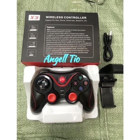 Jual Gamepad X Wireless Controller Joystick Bluetooth For Android Iphone Shopee Indonesia