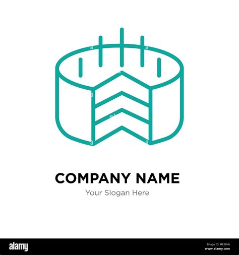 Folder Connected Circuit Company Logo Design Template Business Corporate Vector Icon Stock