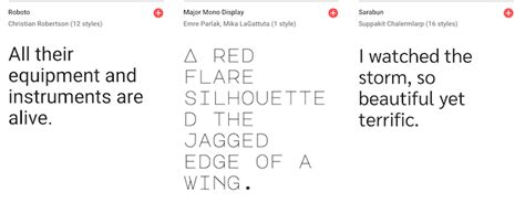 css font styles