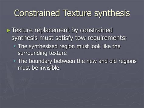 Ppt Fast Texture Synthesis Tree Structure Vector Quantization Powerpoint Presentation Id4198792