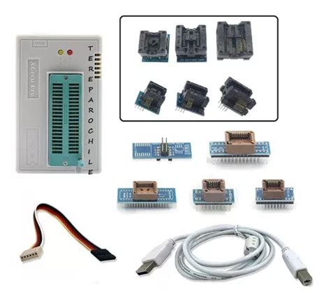 Programador Tl Ii Plus Xgecu Minipro Adaptadores Cuotas sin interés