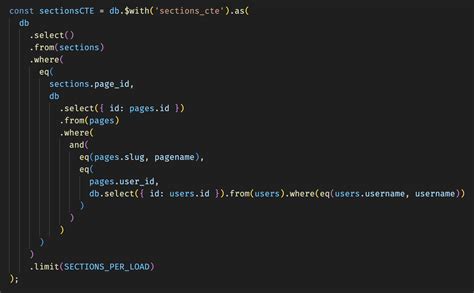 Querying With Two Consecutive With Causes Error The Table Is Not Part
